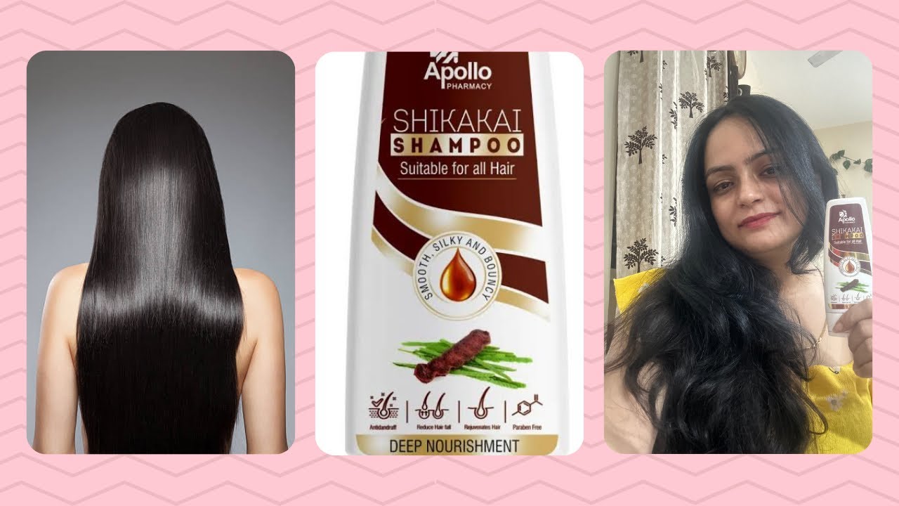 Apollo Pharmacy Shikakai Shampoo Honest Review: Tried and Tested 🙆🏻‍♀️ ...
