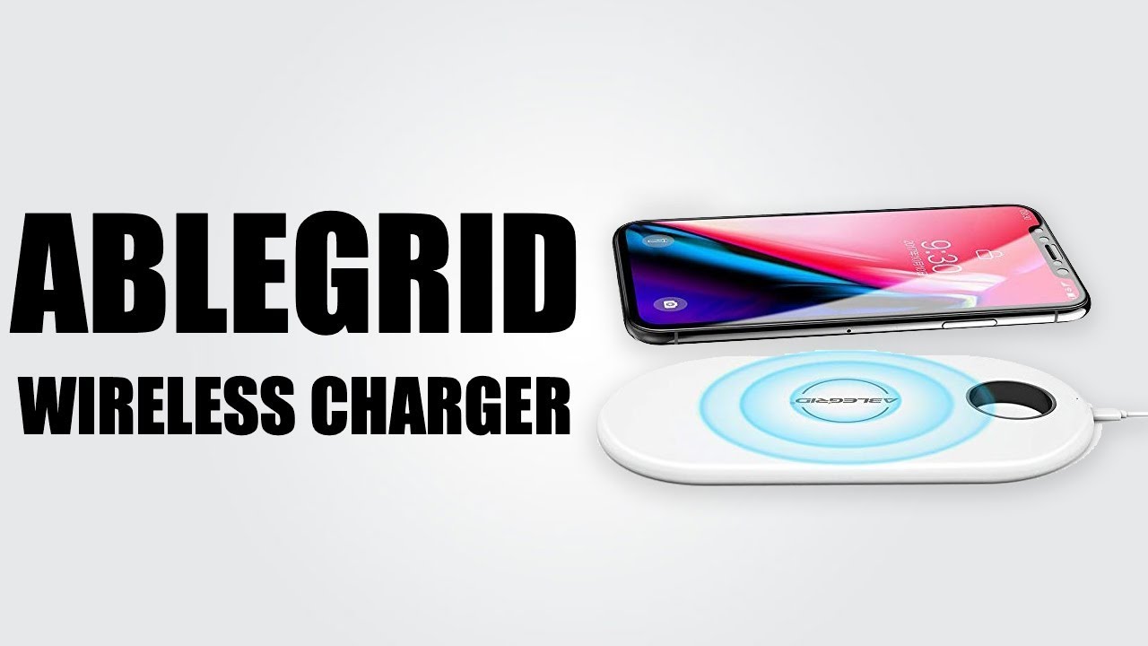 ABLEGRID Wireless Charger UNBOXING - YouTube