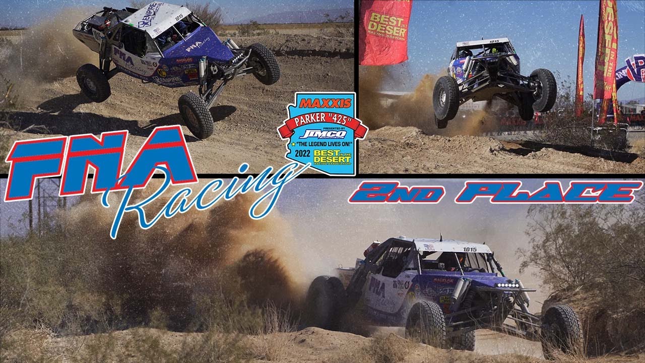 FNA Racing Gets 2ND PLACE at the 2022 BITD Parker 425!!! - YouTube