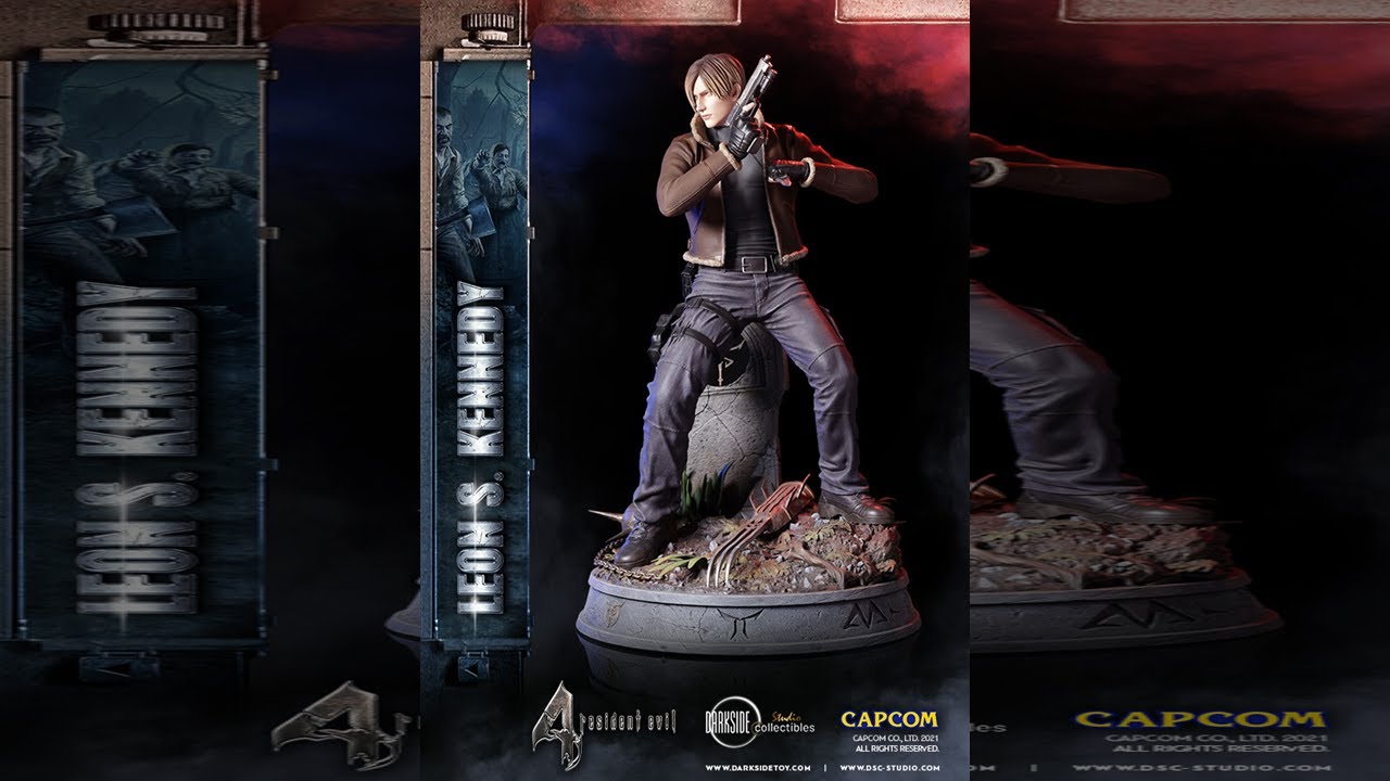 A LOOK AT: Resident Evil 4 – Leon Kennedy Statue by Darkside ...