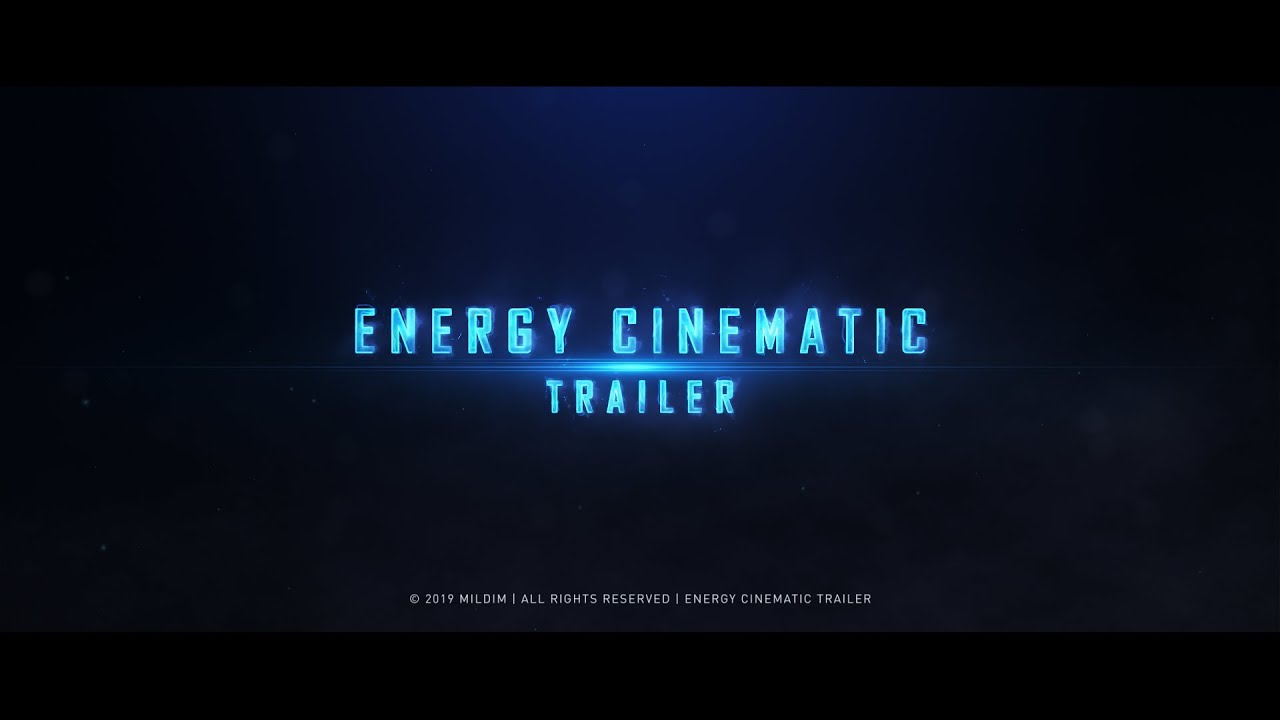 Energy Cinematic Trailer. After Effects Project - YouTube