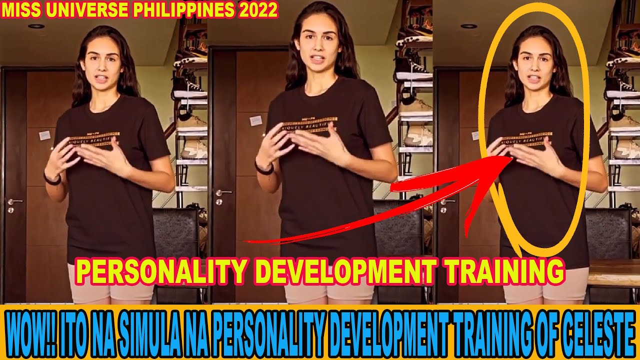 Celeste Cortesi Pasilip Personality Development Training MISS UNIVERSE ...