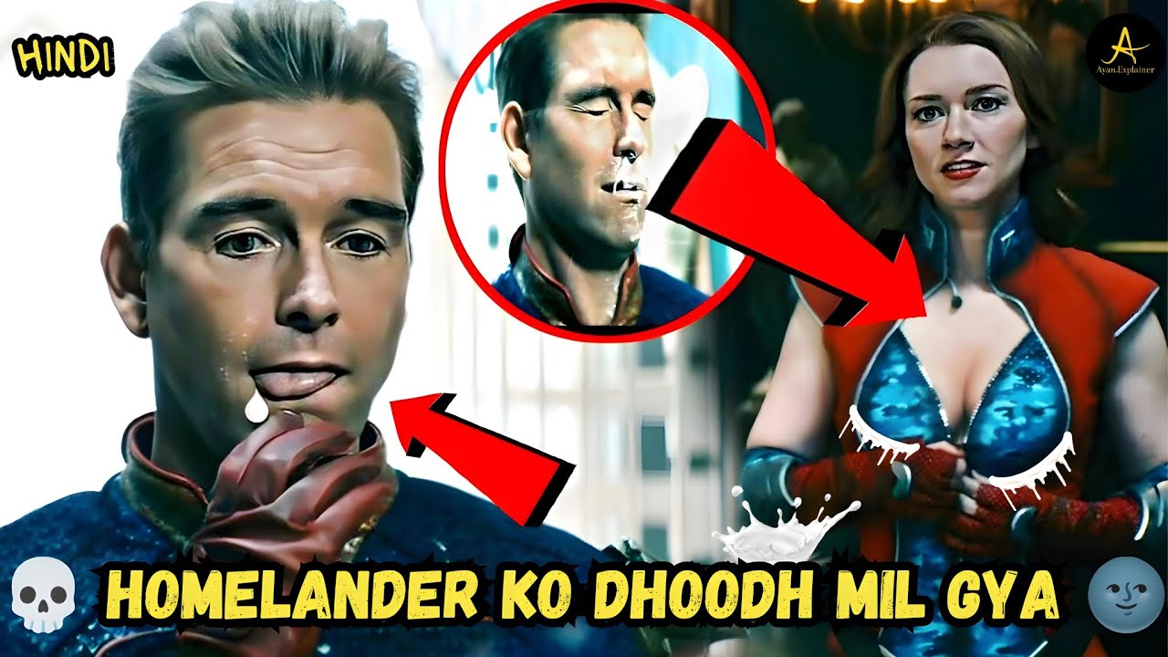 HOMELANDER Tharki hogya h 💀 Dark reality of the boy's Superheroes|| (Ayan.Explainer) Hindi ...