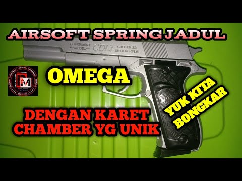 airsoft spring Jadul OMEGA || bongkar isi dalamnya - YouTube