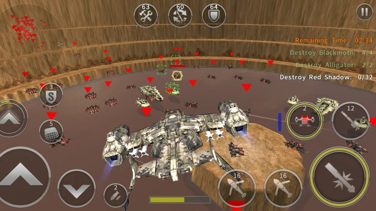 Gunship Battle: BEHEMOTH M episode 30 mission 1 (gameplay). - YouTube