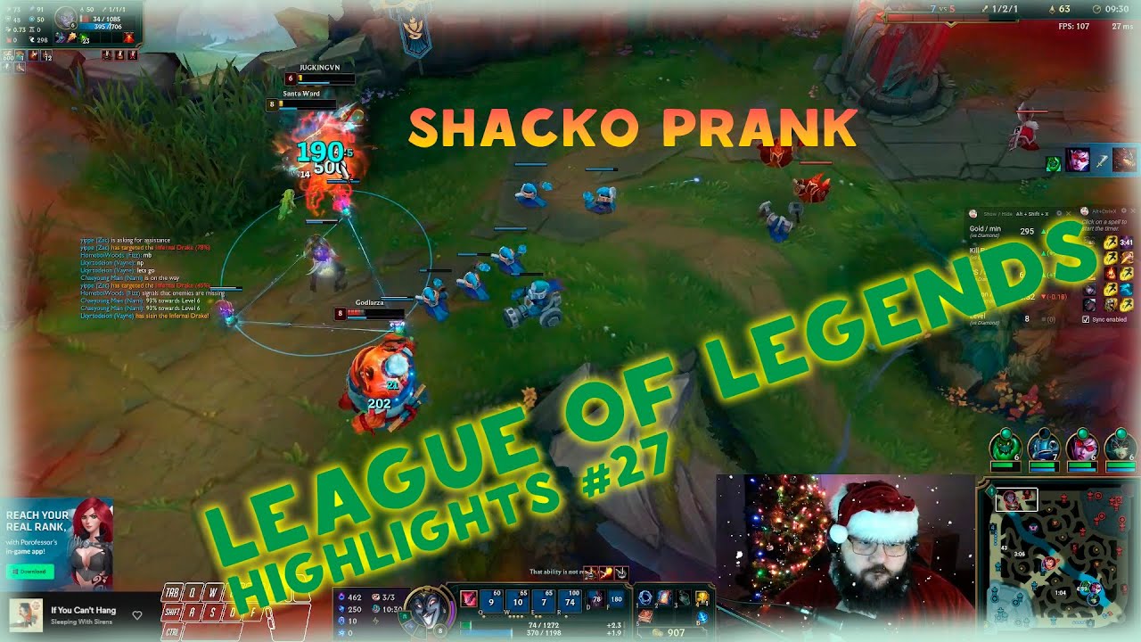 League of Legends Highlights #27 FUNNY & WTF moments! BEST moments ...