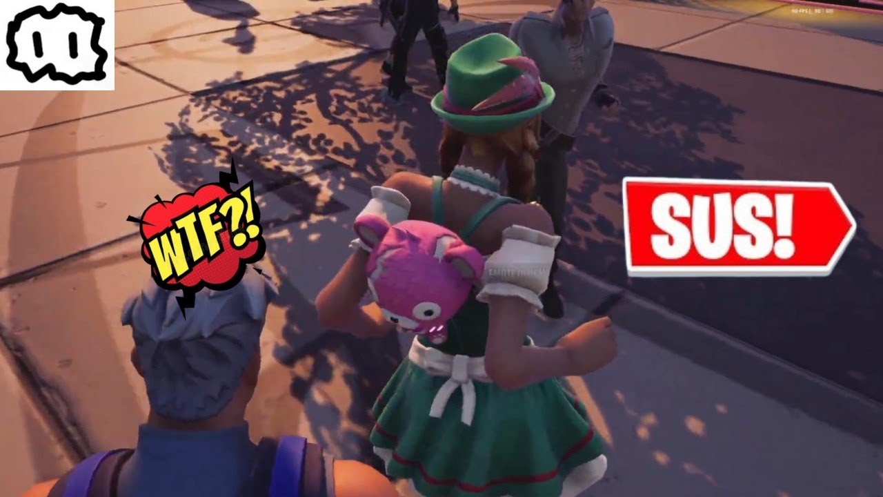 🧃 This Fortnite Lobby Should Be Illegal 💀 (Too SUS) - YouTube