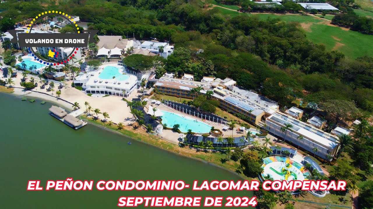 VOLANDO EN DRONE 4K-EL PEÑON CONDOMINIO- LAGOMAR COMPENSAR GIRARDOT ...