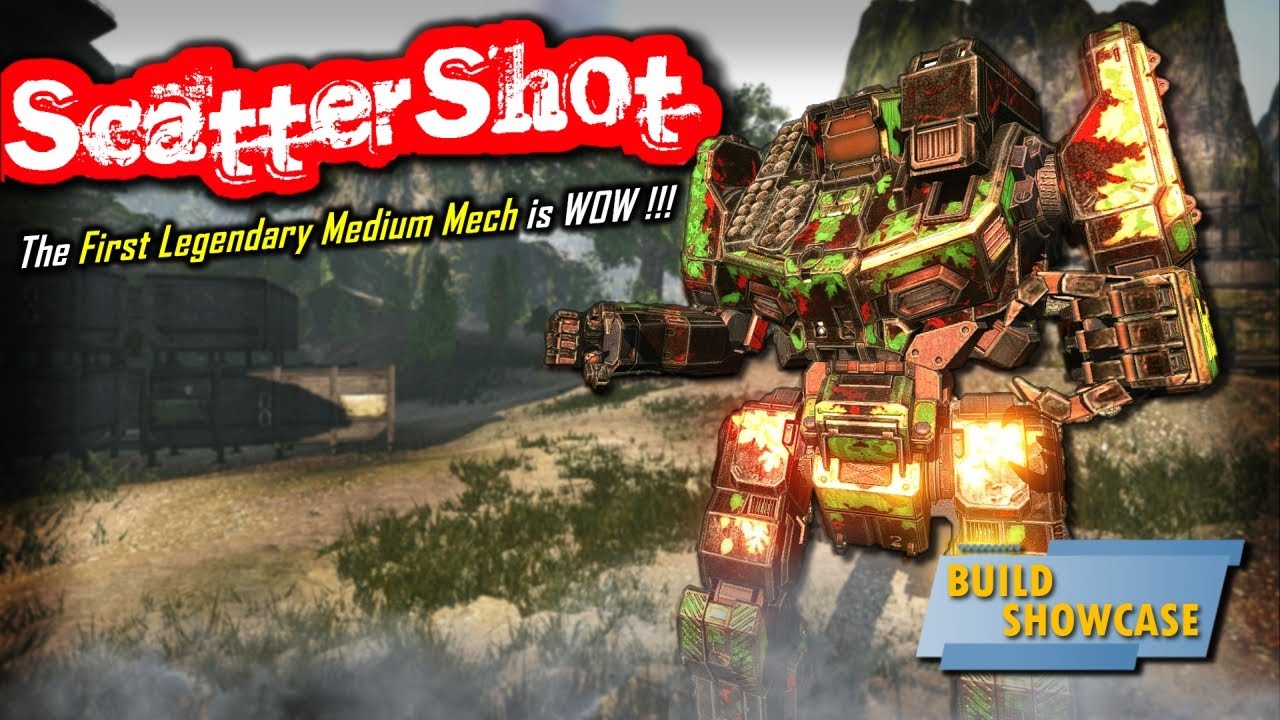 MWO Build & Skills : Scattershot is a Legend! - YouTube