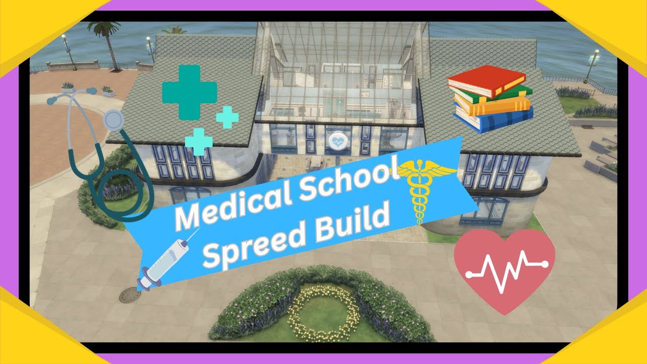 New Medical School | SpeedBuild | The Sims 4 - YouTube