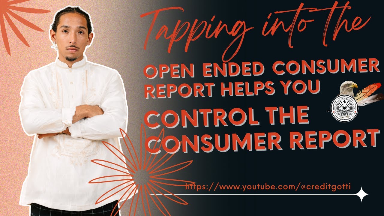 Tapping into the open ended consumer report helps you control the ...