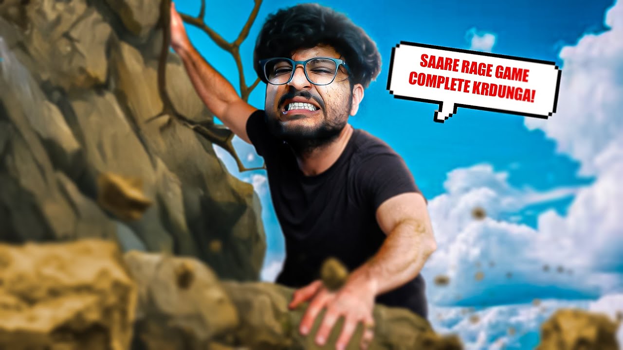 A level up of Getting over it | Completing all tough games | PART 2 ...