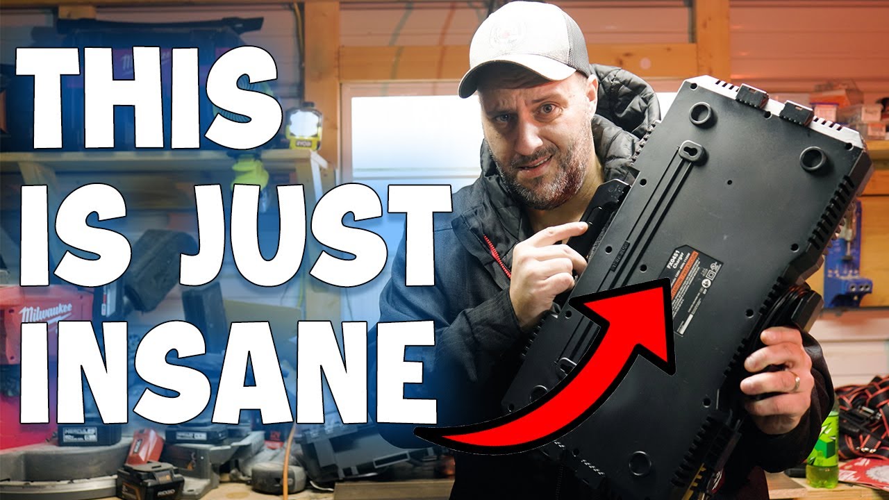 This power tool battery charger is a GAME CHANGER! Stacked Lithium Tool ...