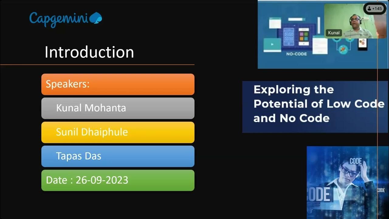 Lowcode Nocode Solutions Webinar Computersocietyofindia Youtube