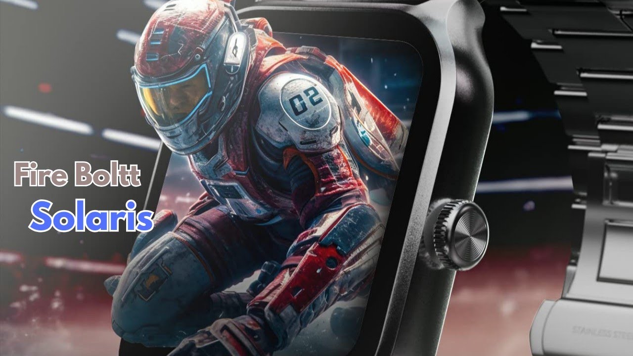 Fire Boltt Solaris💢🤔 Stainless Steel Smart Watch-யில் 🤯Amoled Display ...