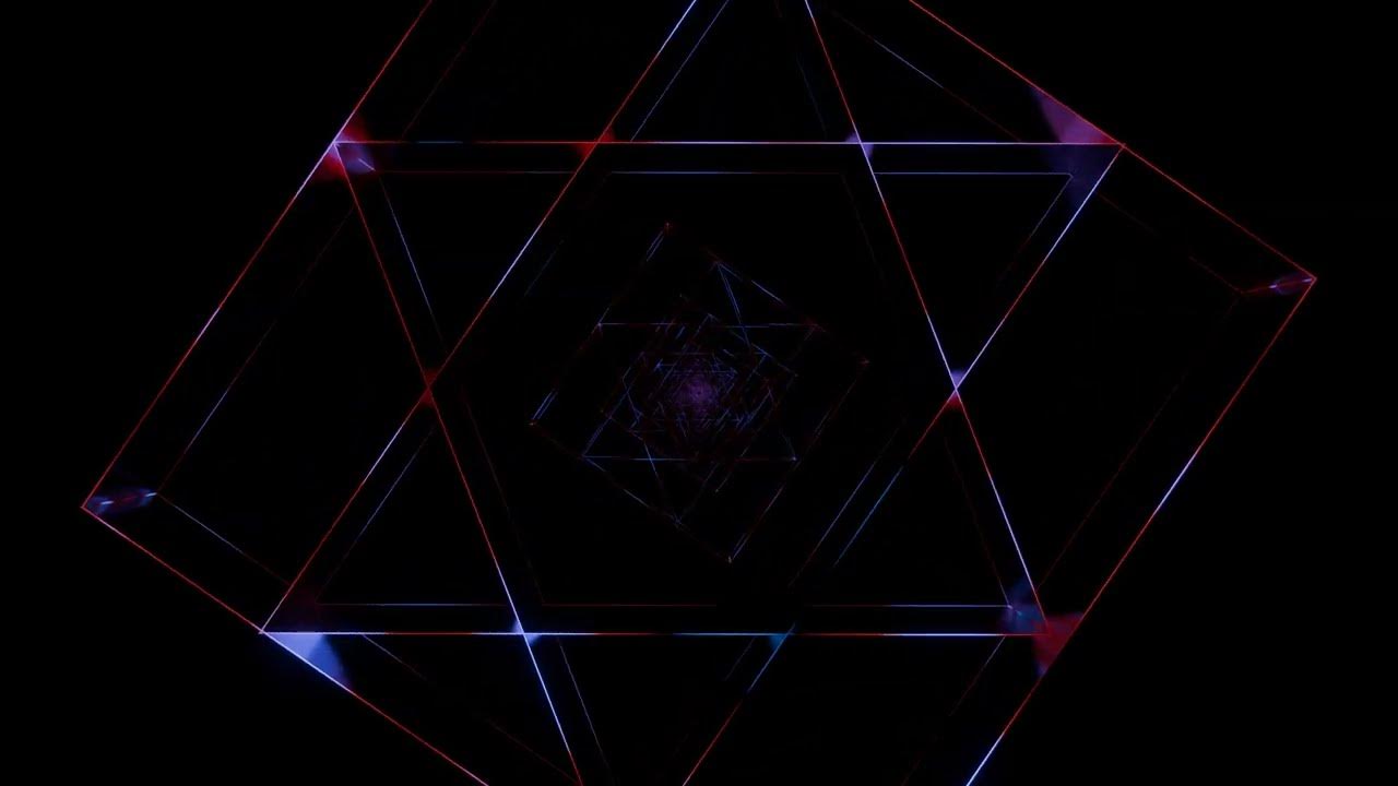 A Red metalic loop animation | free | blender | vjloop - YouTube