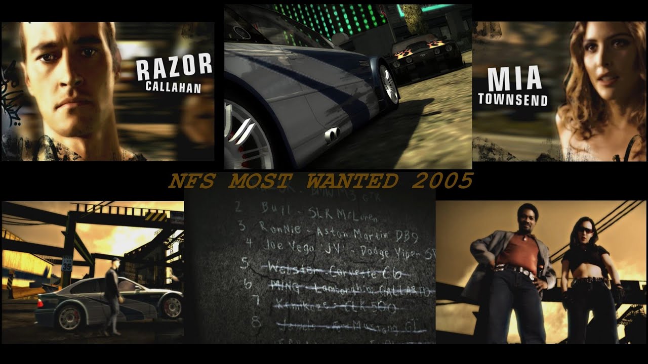 NFS MW 2005 - The Most Wanted Journey Begins! (Intro & Early Races ...