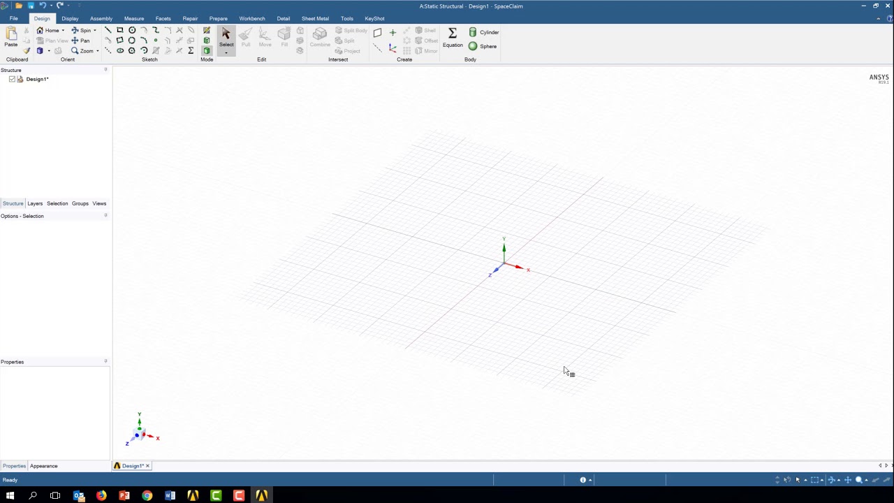 Lab 2: Creating a Plate with a Hole - YouTube