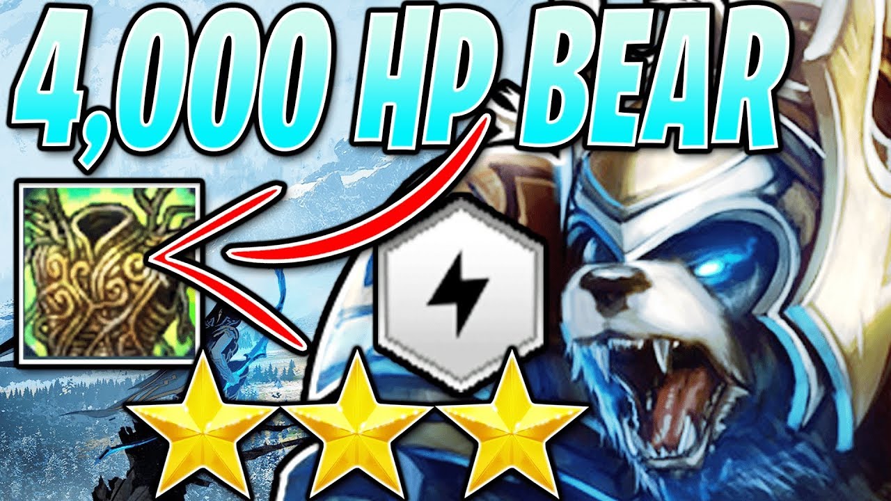 VOLIBEAR ⭐⭐⭐ 4000 HP - TFT Teamfight Tactics RANKED Strategy Best Comp ...