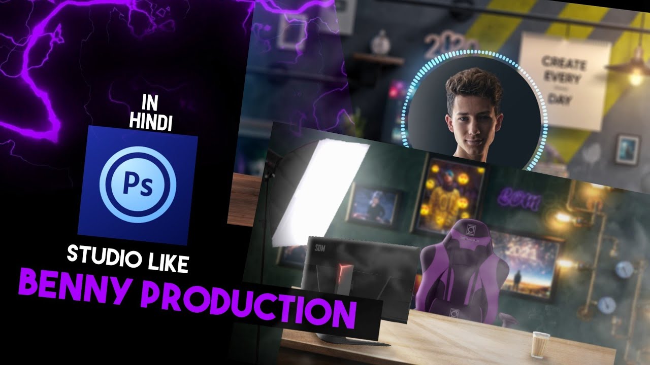 how to make studio like benny production in pstouch / by visualsofsom ...