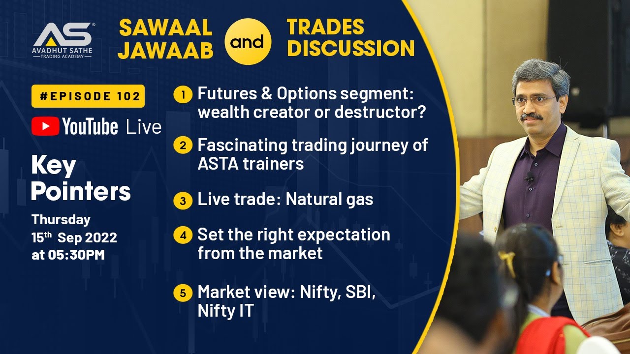 #Episode102 #YouTubeLive : Stock Market Sawaal Jawaab with # ...