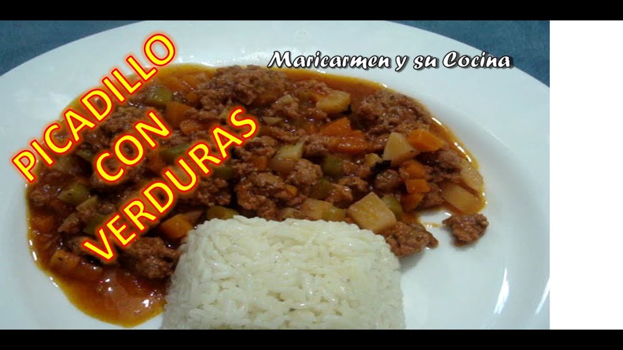 👉Picadillo con Verduras y Sazón Veracruzano: Un Clásico Reinventado👌 ...