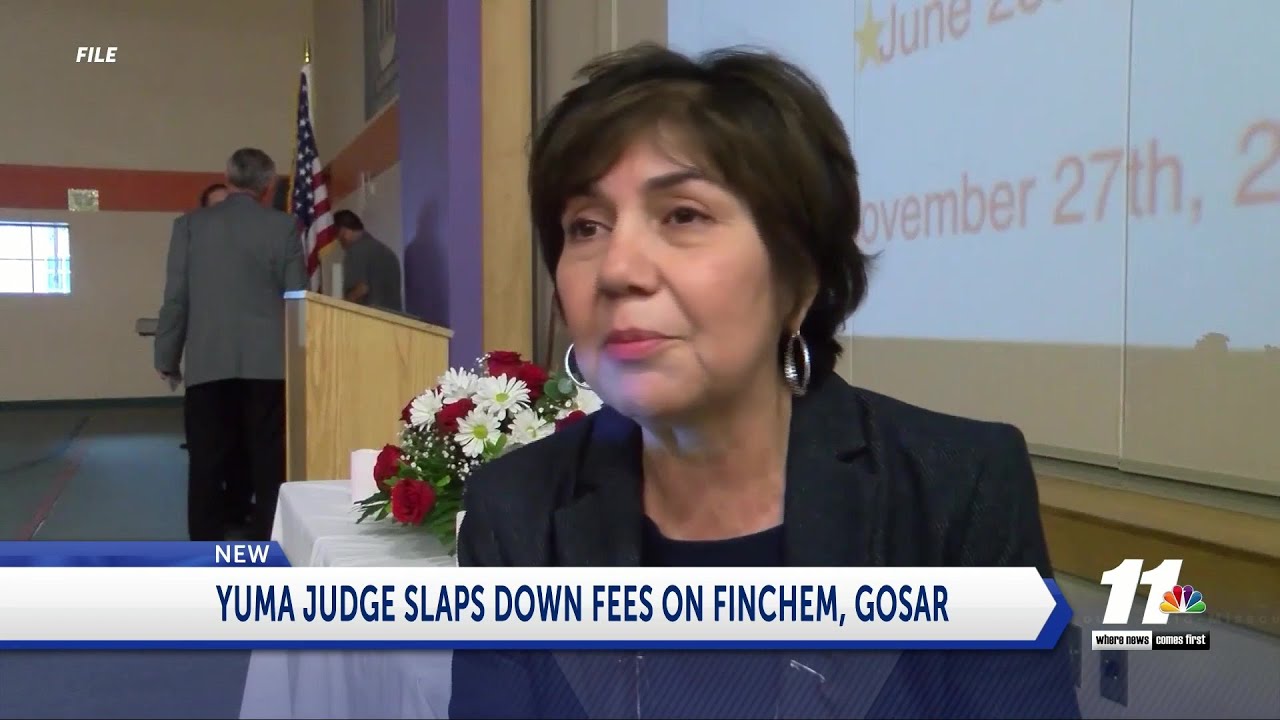 YUMA JUDGE SLAPS FEES ON AZ REPUBLICANS - YouTube