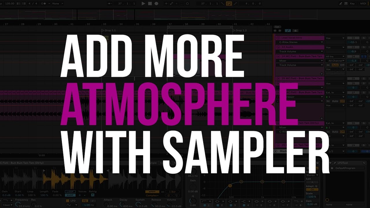 Adding Atmosphere with Ableton 10’s Sampler | Production Tips w/ Matrix ...