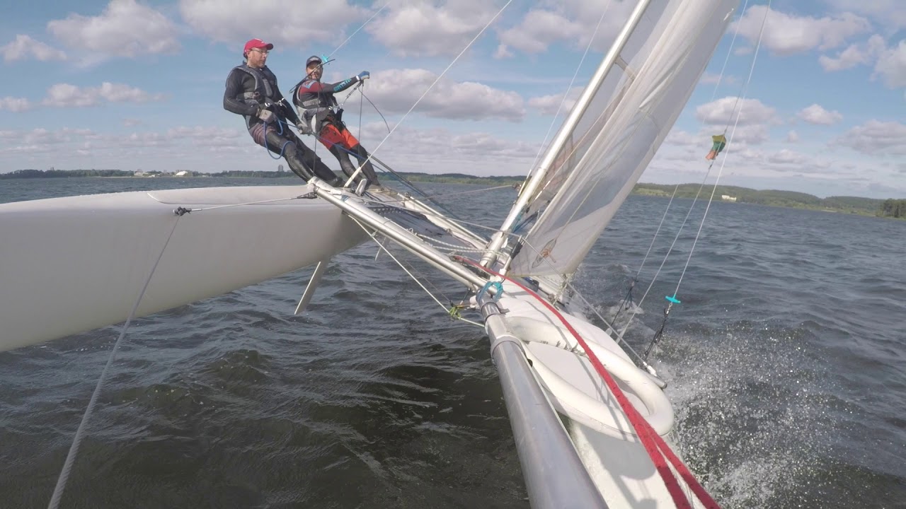 Nacra 5.5 Elektrenai Lithuania - YouTube