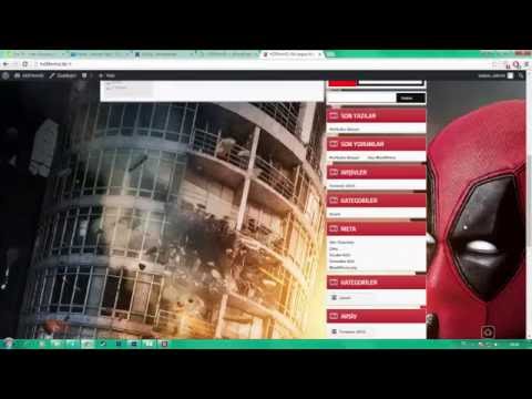 10 DK'da BEDAVA FİLM SİTESİ KURMA VE DÜZENLEME