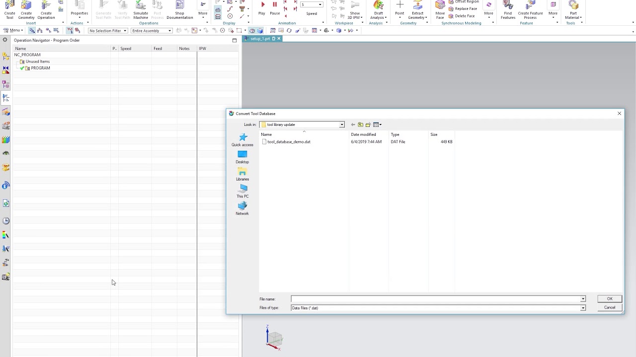 How to Update Your Tool Library - NX CAM - YouTube