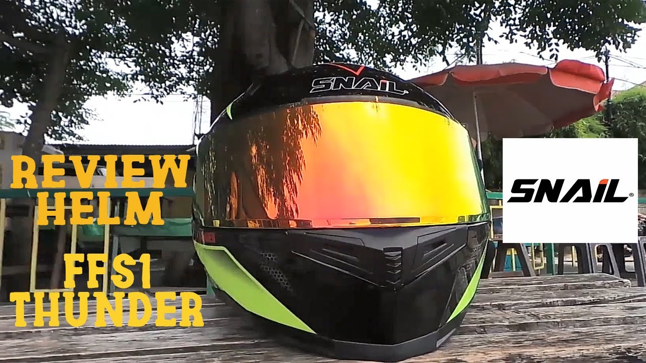 REVIEW HELM SNAIL FFS1 THUNDER - YouTube