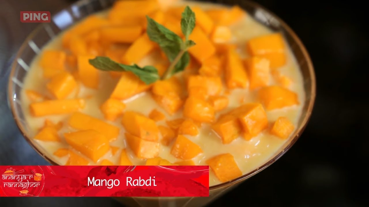 How to make Bengali Aam Kheer (Mango Rabdi) by Ananya Banerjee ...