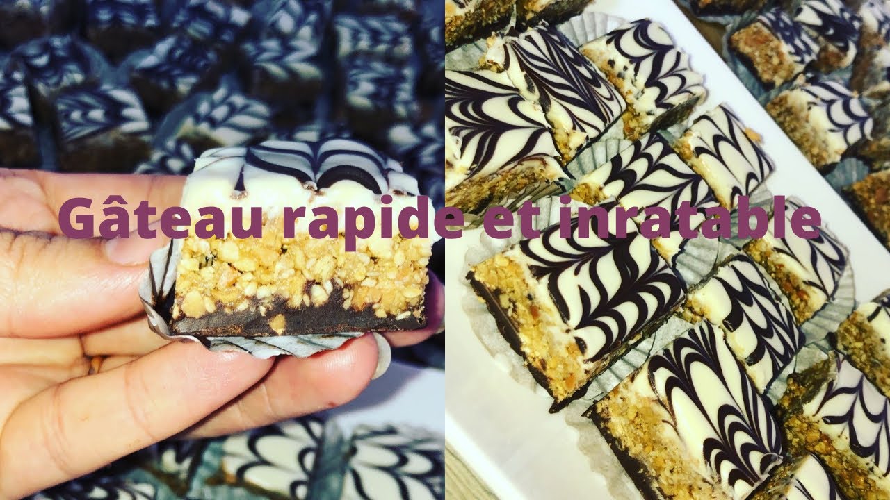 Gâteaux de al aïd 2021 : Gâteau sans cuisson rapide inratable gâteau de ...