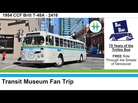 TRAMS - 75 Years of the Trolley Bus | Canadian Car & Foundry (CCF ...