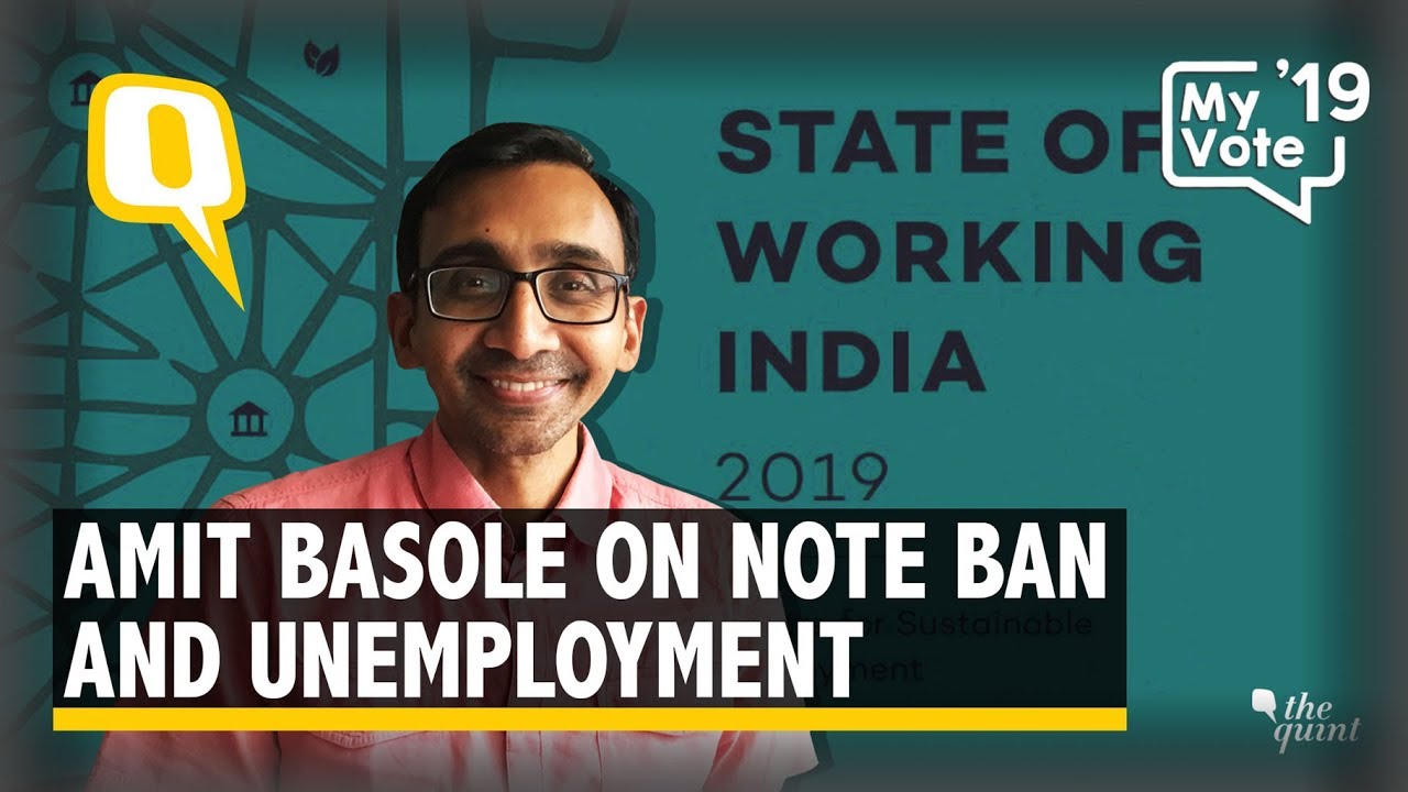 The 50 Lakh Job Loss Report: Amit Basole on Demonetisation & Data - YouTube