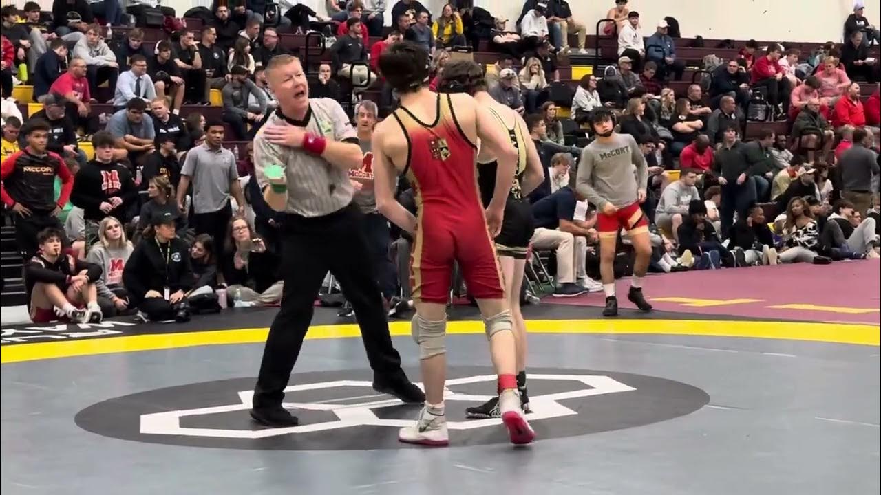 126 lbs QF Jax Forrest, Bishop McCort vs Colin Martin, Staunton River - YouTube