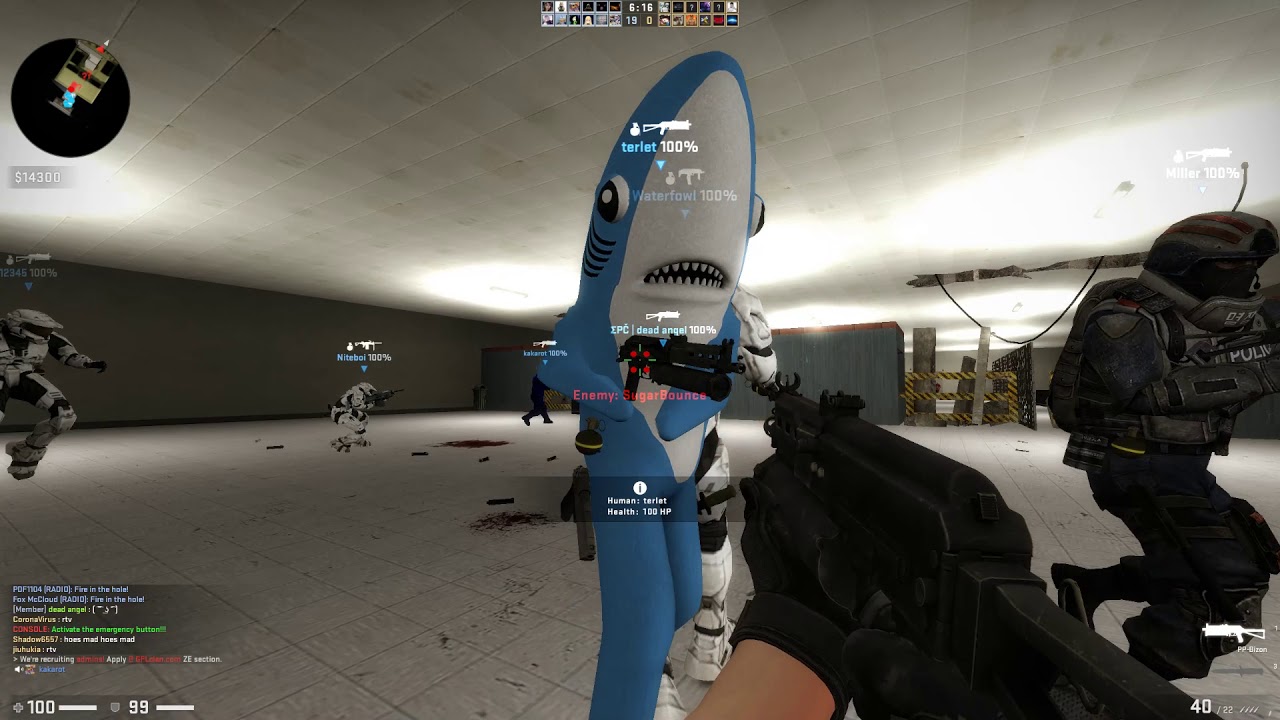 CSGO: Zombie Escape - Firewall laboratory part 2 - YouTube