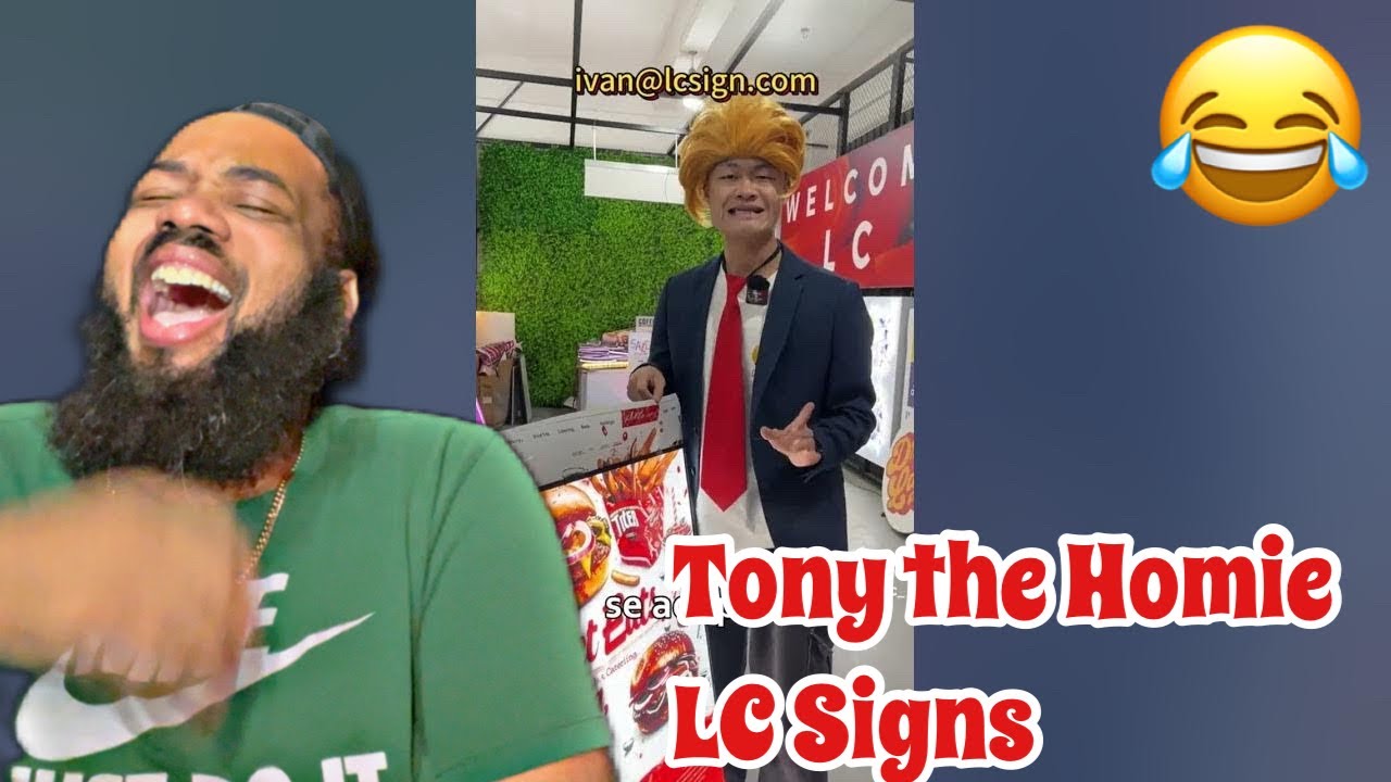 REACTING to Best of Tony the Homie LC signs compilation - YouTube