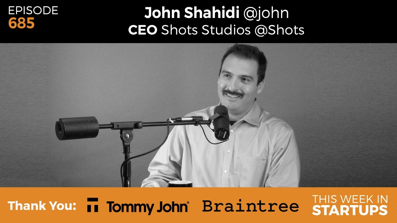 E685: CEO John Shahidi on evolving Shots Studios from selfie app to ...