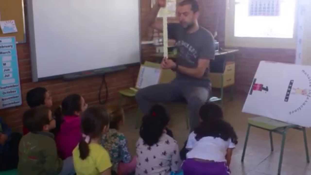 Juanjo Merino. 1st Grade demo lesson.Bilingual Classroom - YouTube