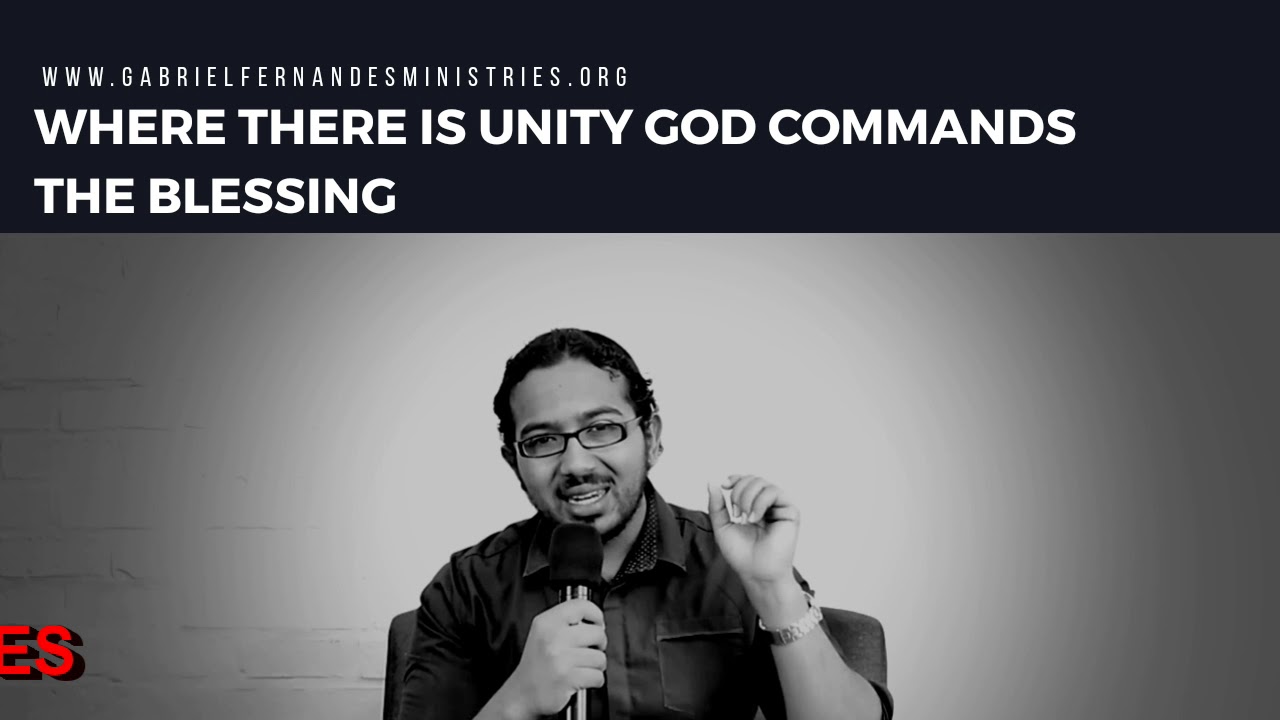 GOD WANTS US TO BE IN UNITY, Daily Promise and Powerful Prayer - YouTube