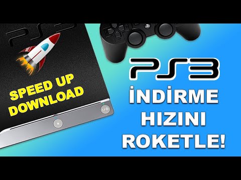 PS3 OYUN İNDİRME HIZINI ARTTIR - PS3 DÜŞÜK HIZDA İNDİRME SORUNU - PLAYSTATION 3 İNTERNET HIZLANDIRMA