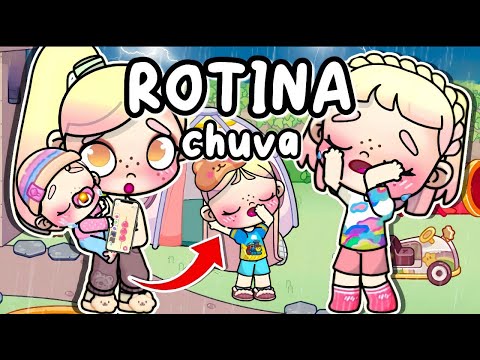 ROTINA DIA DE CHUVA ☔️ | AVATAR WORLD ROTINAS E HISTÓRIAS