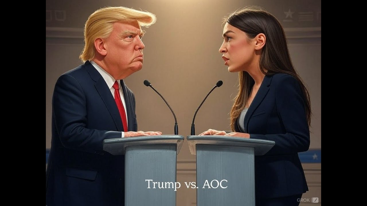 Trump vs AOC Ideologies Collide in Modern America - YouTube