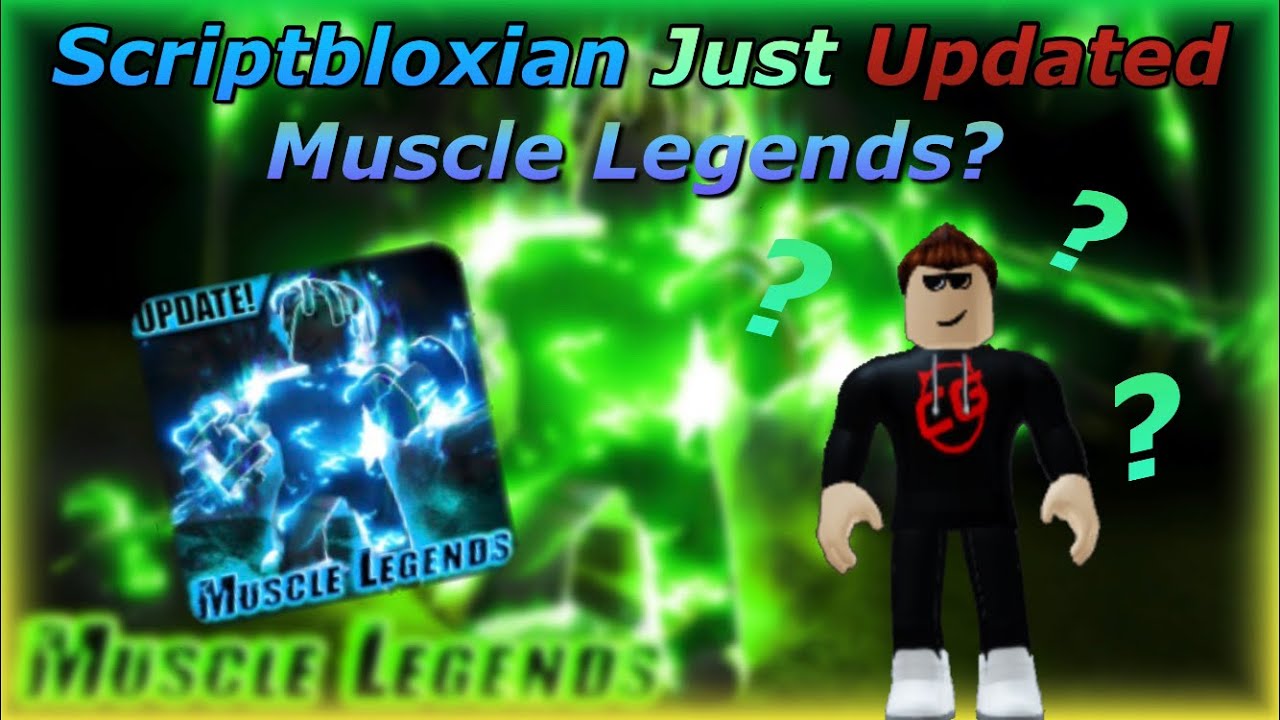 Scriptbloxian JUST Updated Muscle Legends? (NINJA LEGENDS 2 UPDATE ...