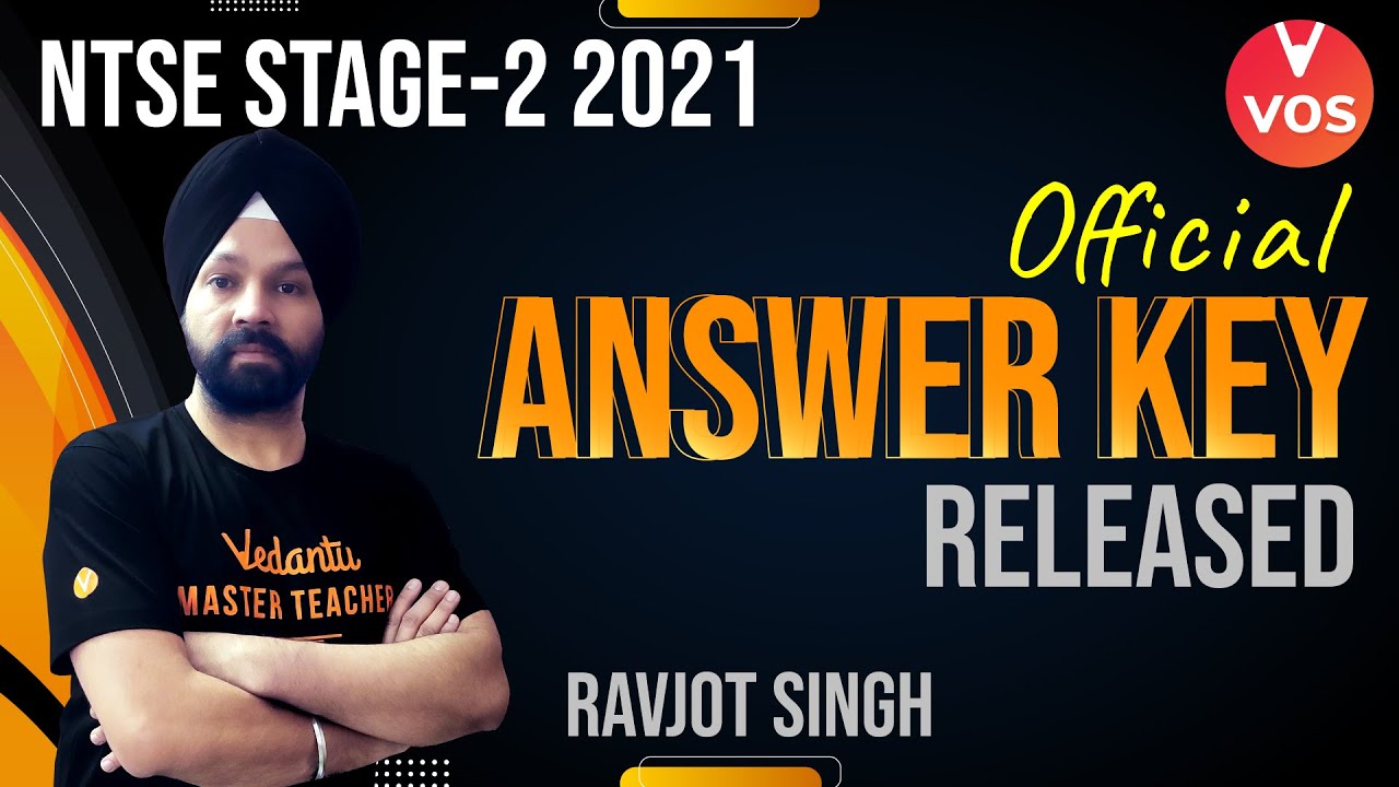 NTSE Stage 2 2021 | OFFICIAL MAT & SAT ANSWER KEYS RELEASED | NTSE 2021 ...