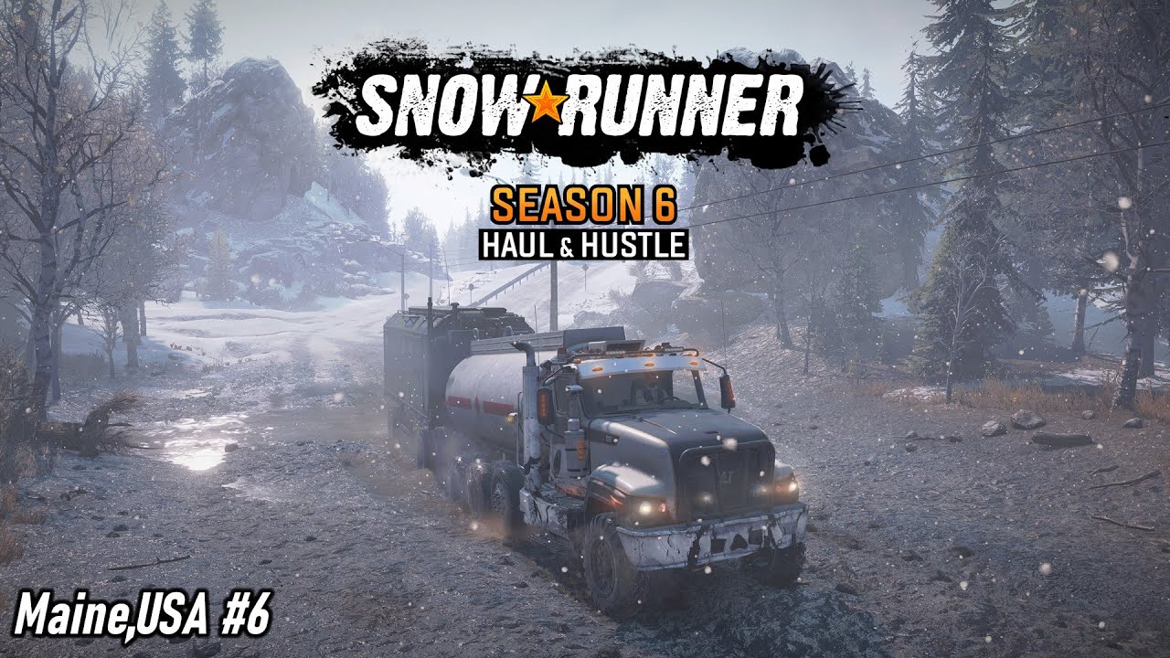SNOWRUNNER Season 6 - Haul & Hustle Maine,USA #6 - YouTube