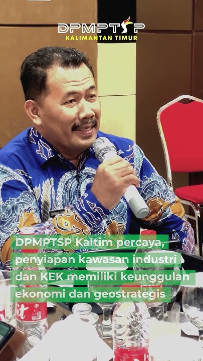 DPMPTSP Kaltim Menggelar FGD Penyediaan Insfrastruktur Pendukung Kawasan Industri Dan KEK - YouTube