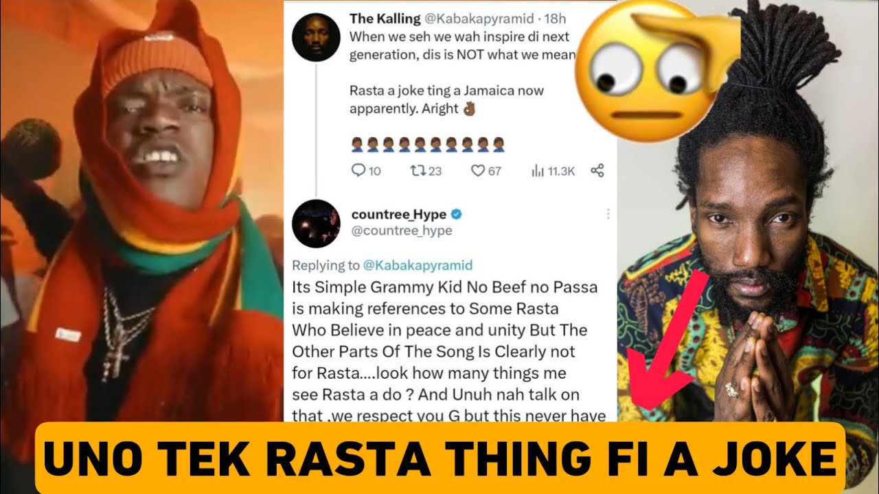 OMG! Kabaka Pyramid “BASH” Valiant for “RASTA SONG” and said this 😳 ...